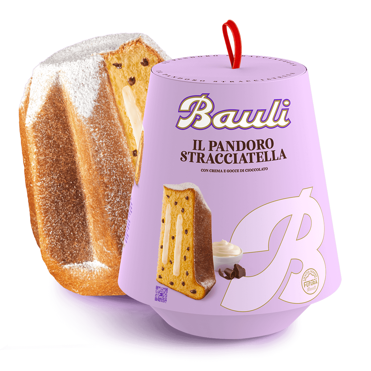 Pandoro with Chocolate Cream | Bauli