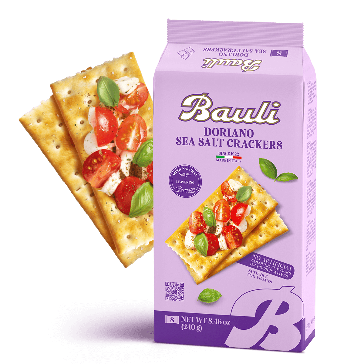 Biscuits Salés Doriano au Sel de Mer | Bauli