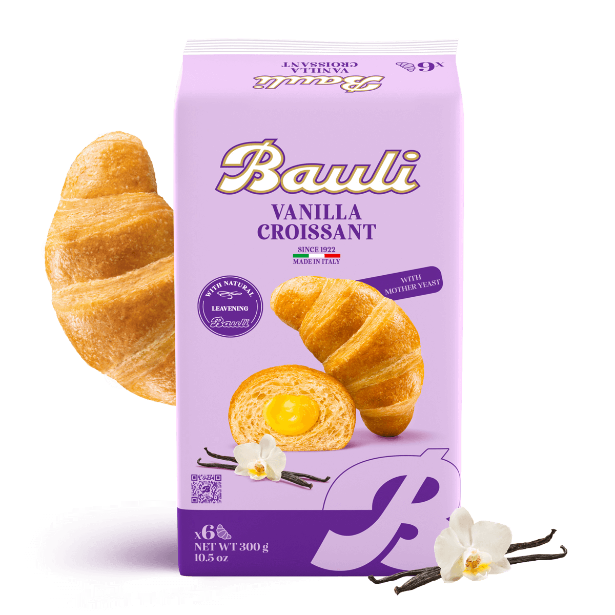Croissant with Vanilla Cream | Bauli