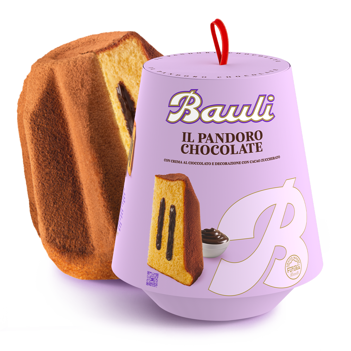 Pandoro with Chocolate Cream | Bauli