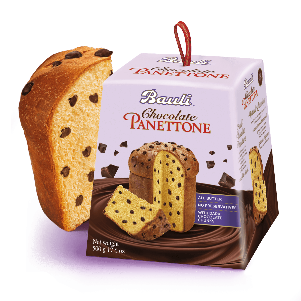 Minipanettone clásico con virutas de chocolate 90 g | Bauli