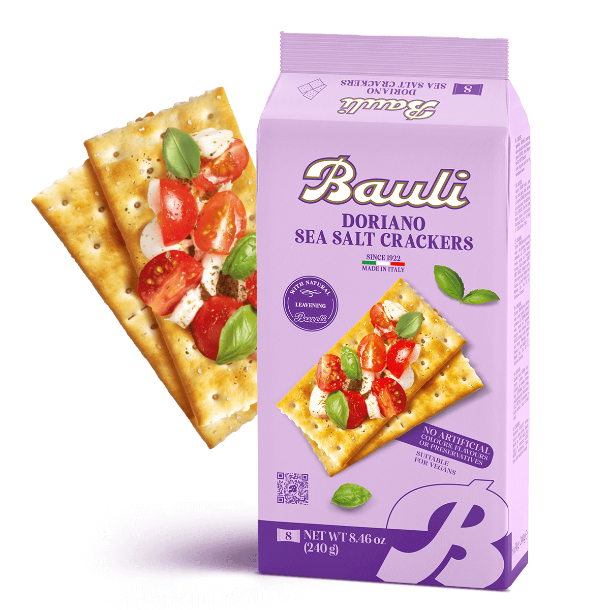 Biscuits Salés Doriano au Sel de Mer | Bauli